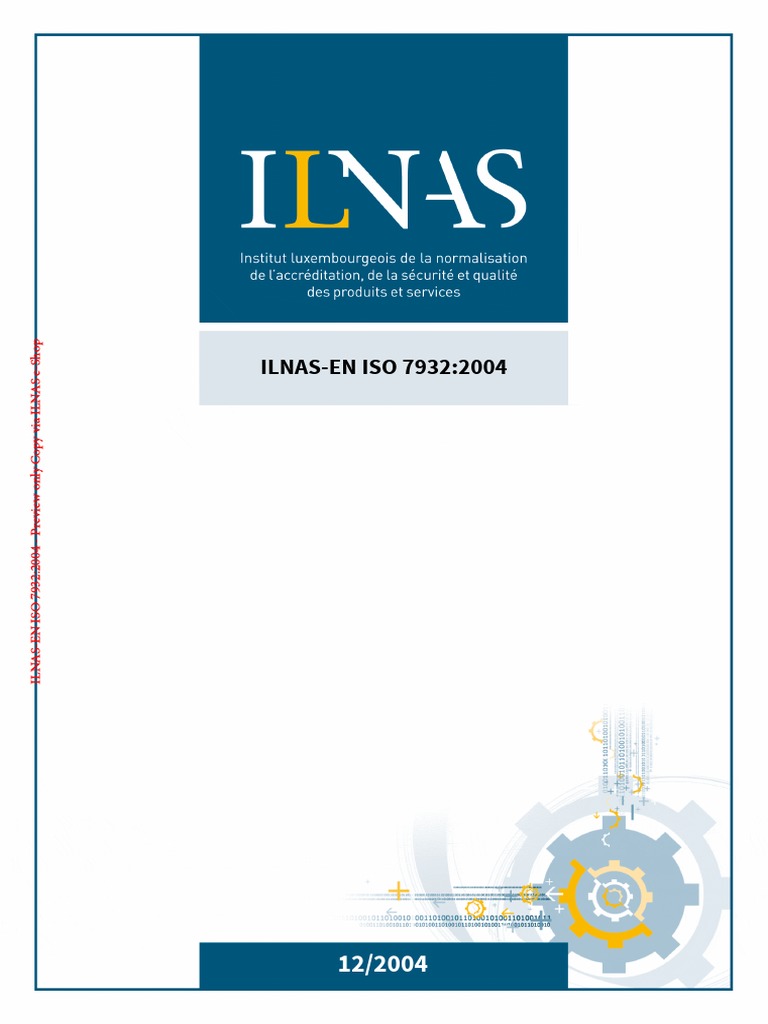 EN ISO 7932 (2004) (E) Codified | PDF | International Organization For ...