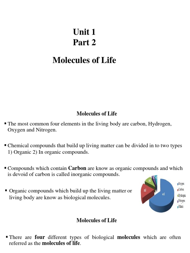 BT101 Complete Unit-I Part 2 | PDF | Proteins | Nucleic Acids