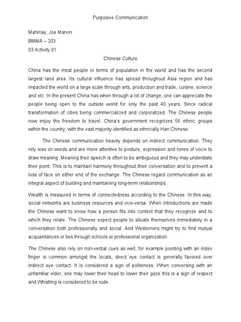 Understanding Chinese Communication: The Importance of Relationships ...