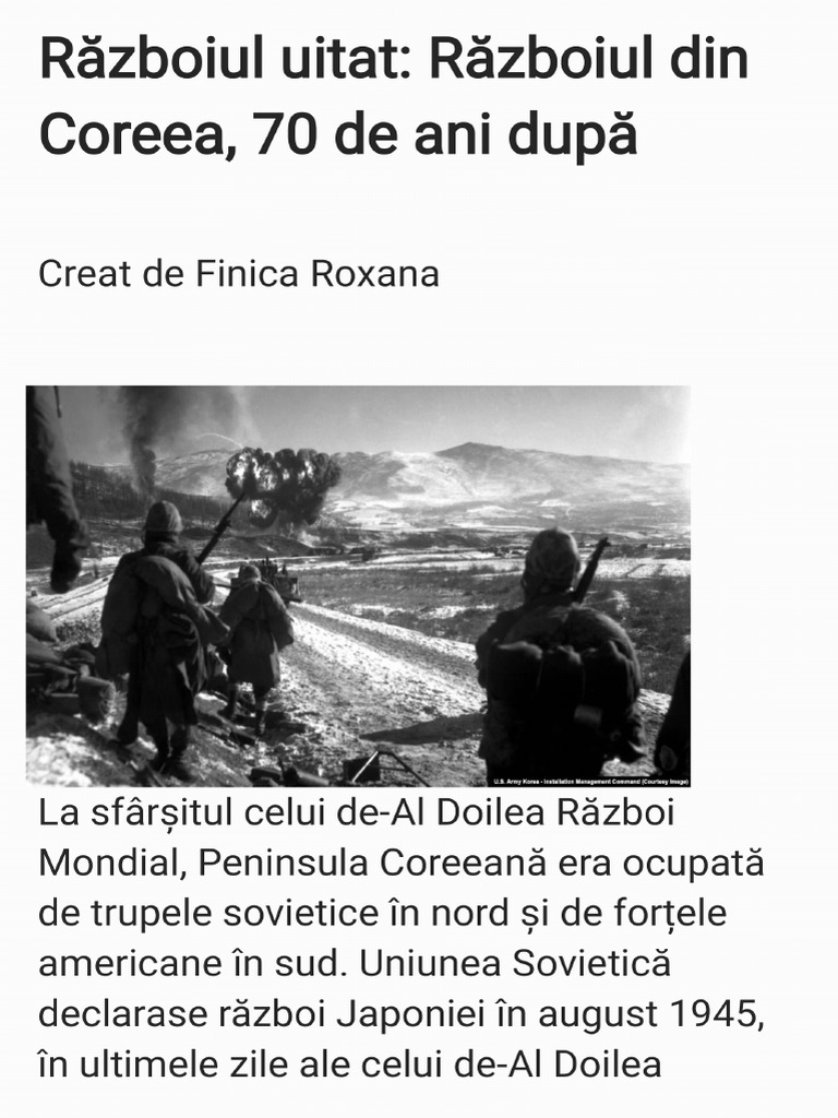 Razboiul Din Coreea | PDF