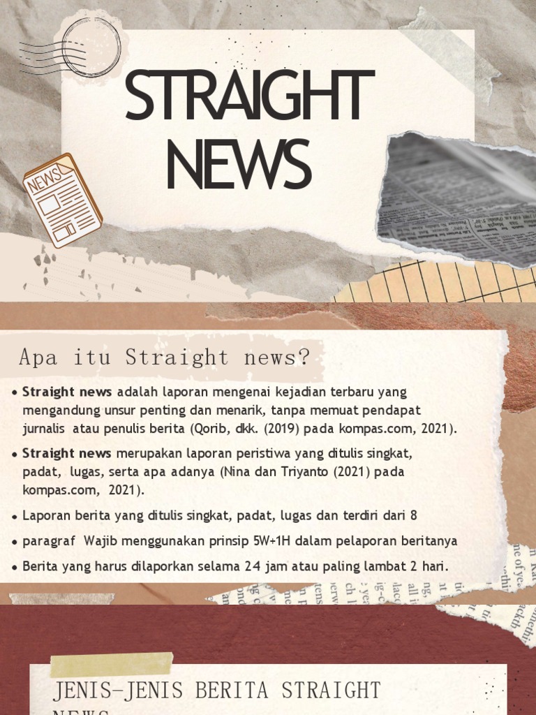 Materi Straight News | PDF | Politik