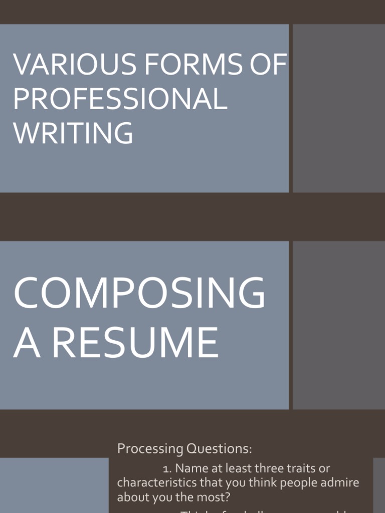 Understanding Professional Correspondence | PDF | Résumé | Cognition