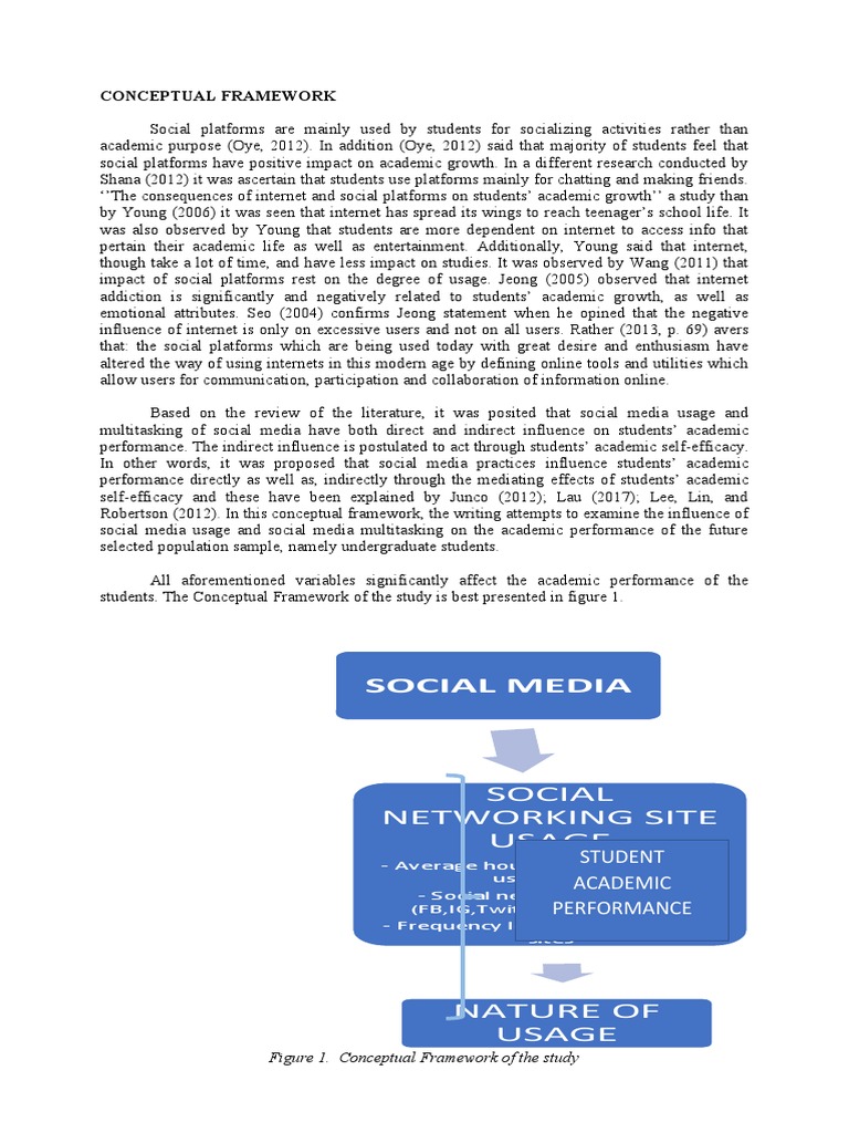 Conceptual Framework | PDF | Social Media | Popular Culture & Media Studies