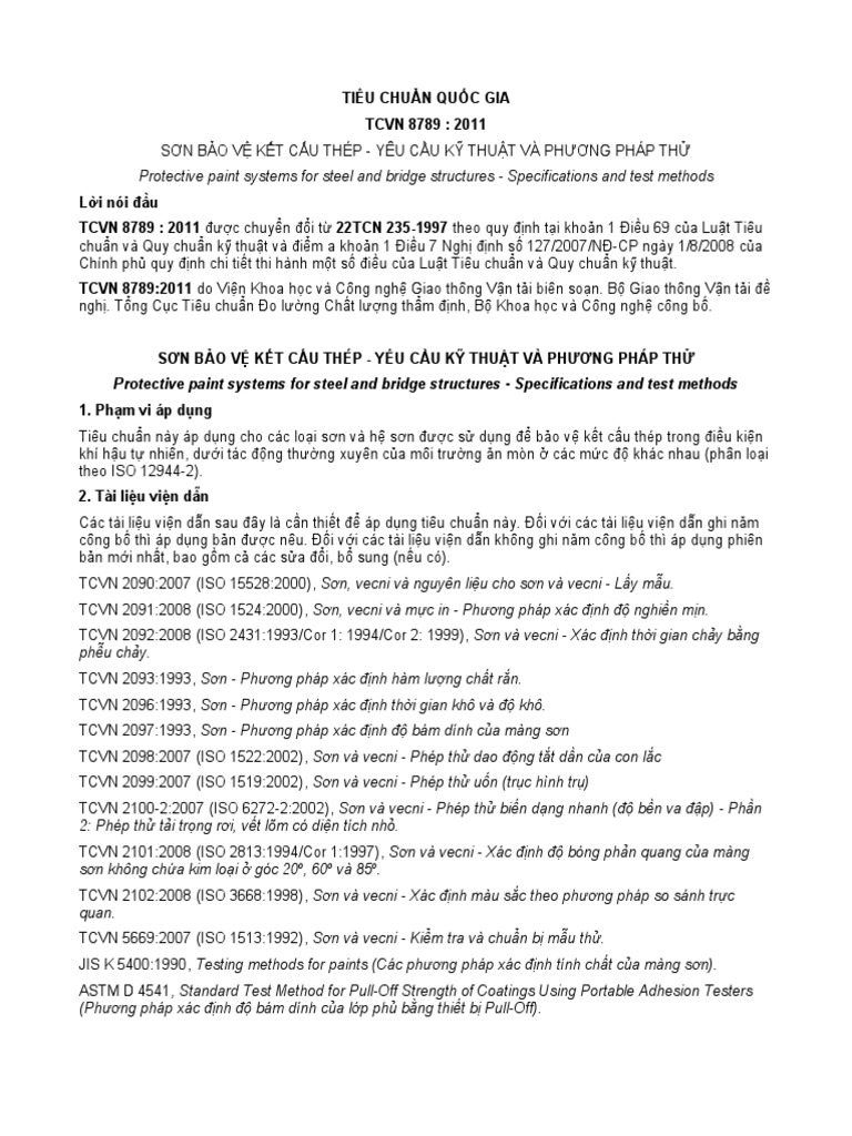 TCVN 8789-2011 | PDF