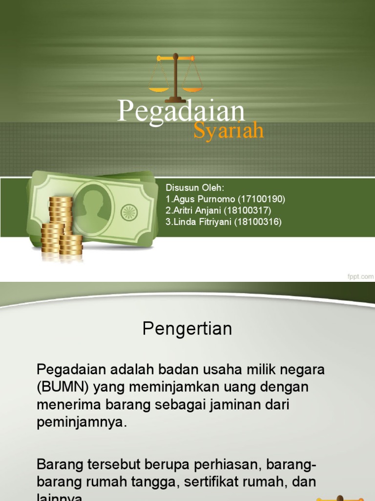 Pegadaian | PDF | Pengelolaan Keuangan & Uang