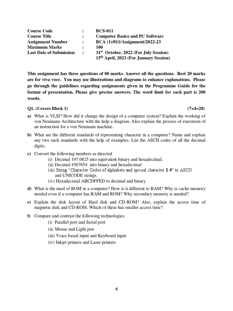 BCS 011 | PDF | Computer Network | Network Topology