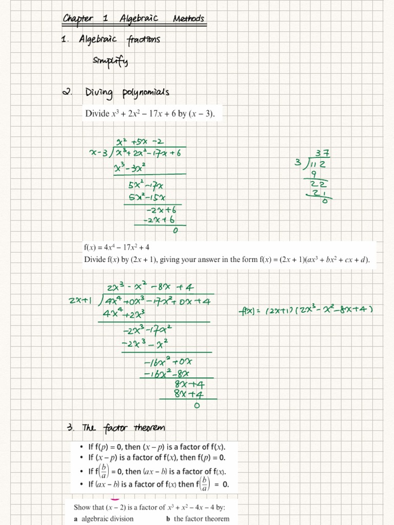 Algebraic and Geometric Concepts Guide | PDF | Circle | Tangent