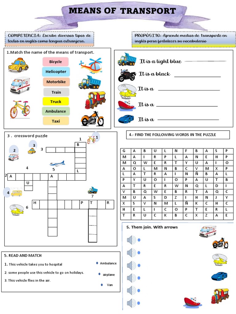 Types of Transport | PDF | Road Transport | Public Services