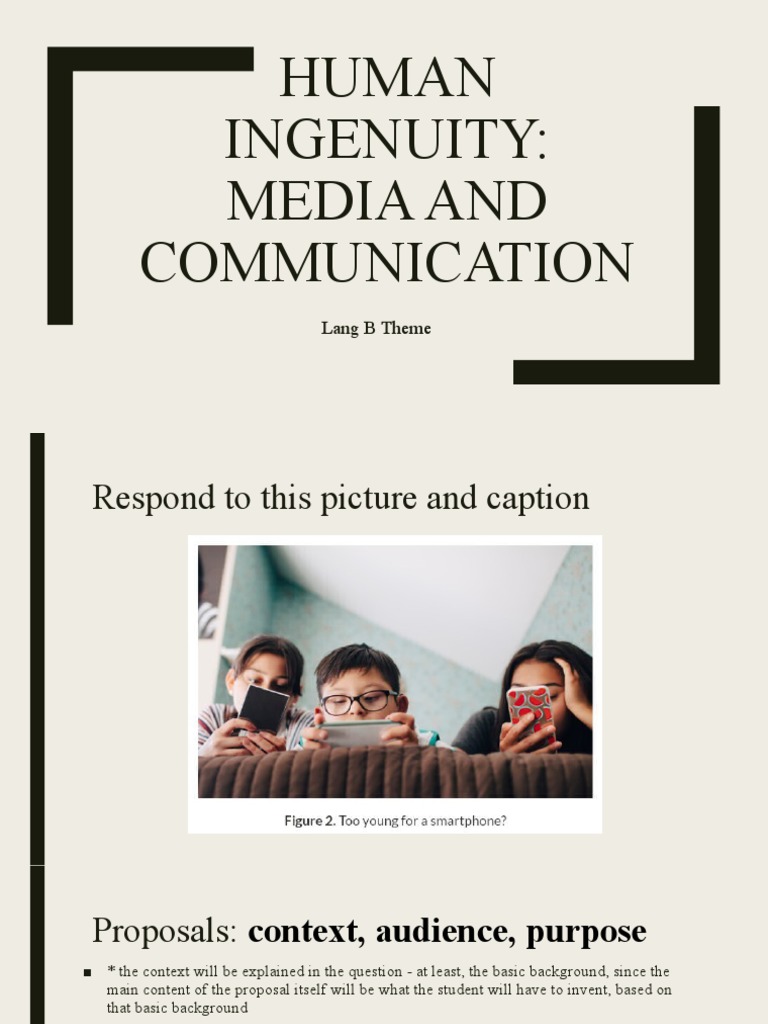 Human Ingenuity Proposals | PDF | Cognitive Science | Human Communication