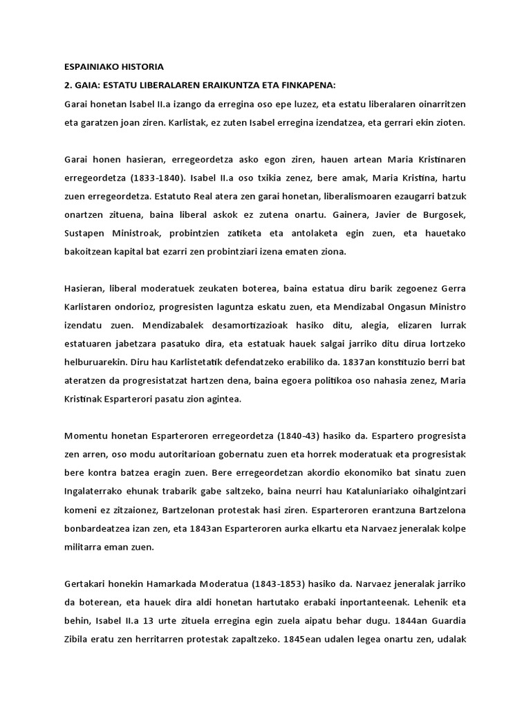 Historia 2. Gaia 1. Ebal | PDF