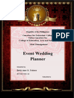 Reception Program Flow | PDF | Bride | Wedding