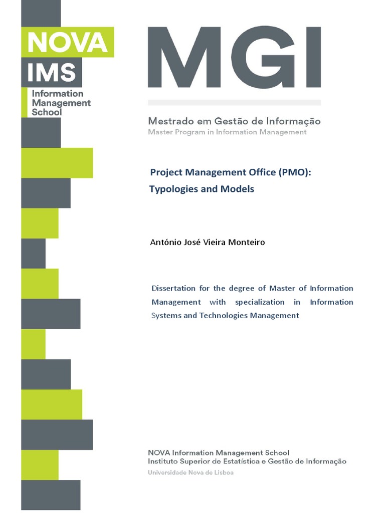 Project Management Office Pdf Project Management Strategic Management