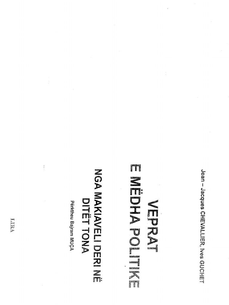 Veprat e Medha Politike | PDF