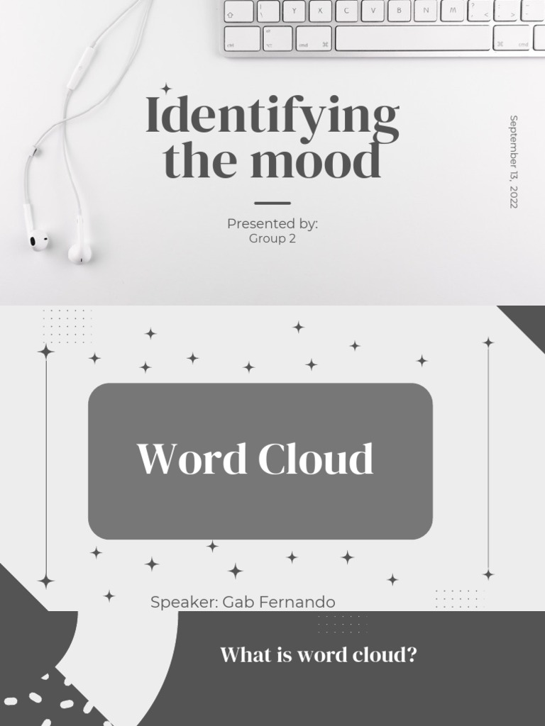 Identifying the Mood: Word Cloud and 7 Stages of Man | PDF ...
