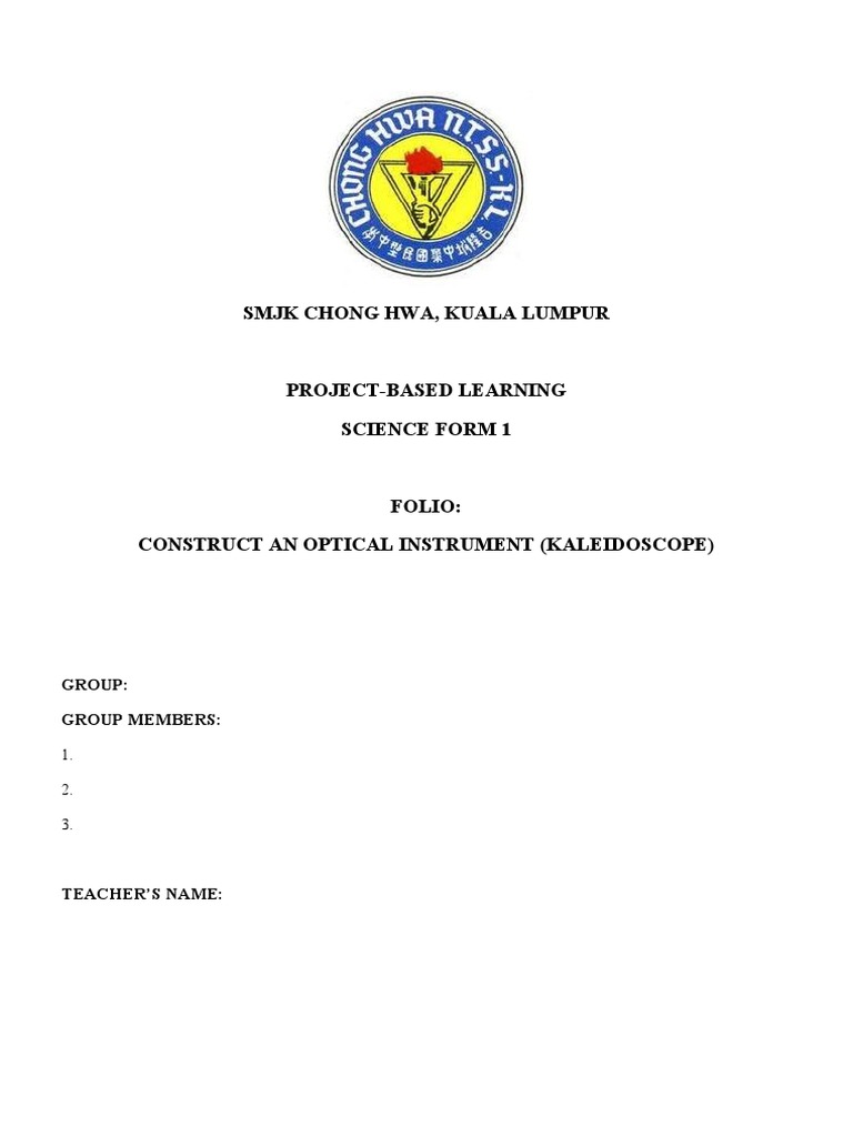 PBL Kaleidoscope | PDF | Project Based Learning | Cognitive Science