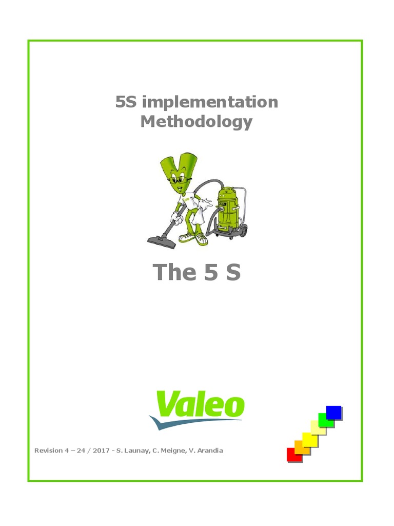 5S Implementation Methodology Rev5 | PDF