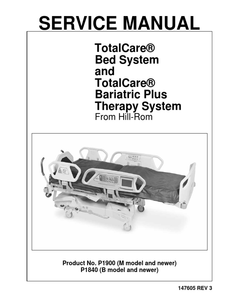 Total Care Service Manual REV 3 | PDF | Brake | Electrical Engineering