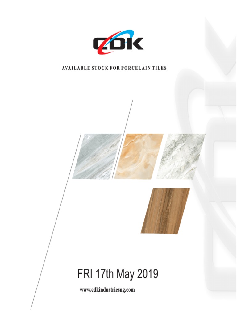 CDK Porcelain Tiles Stock | PDF