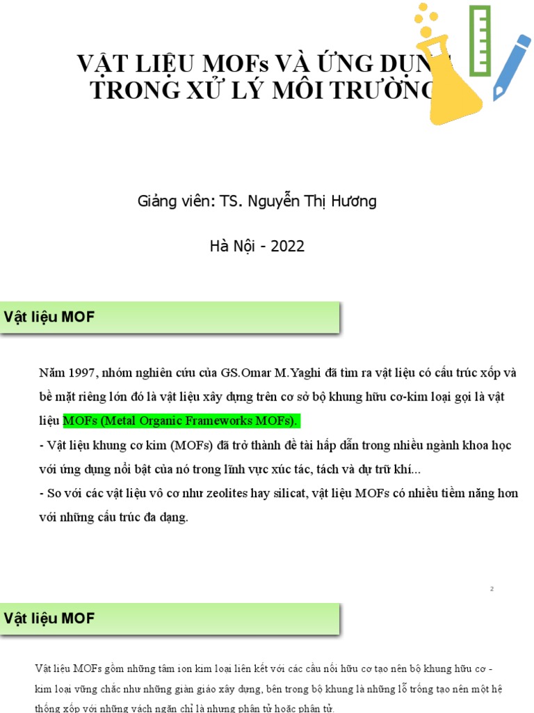 Vật liệu MOF | PDF