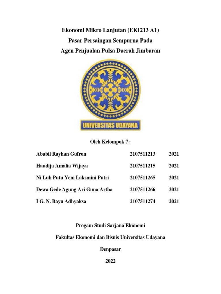 Studi Kasus KLP 7 | PDF