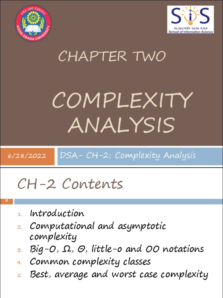 DSA-Chapter 2 - Complexity - Analysis | PDF | Computational Complexity Theory | Control Flow