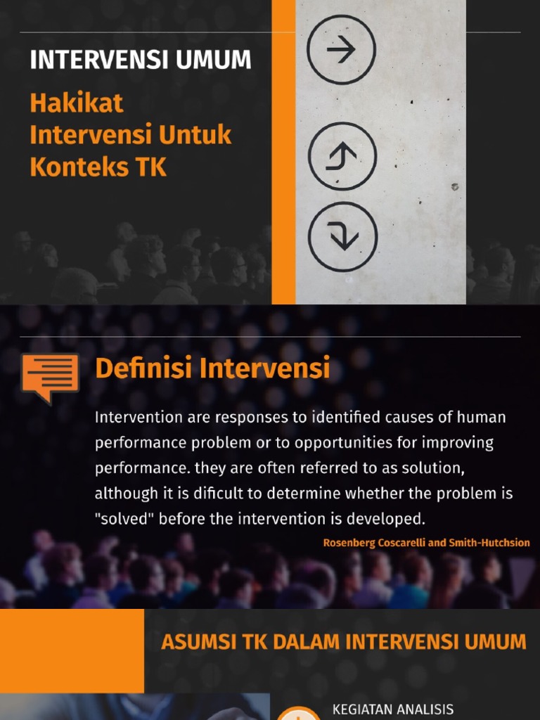 Intervensi Umum (Hakikat Intervensi Untuk Konteks TK) | PDF