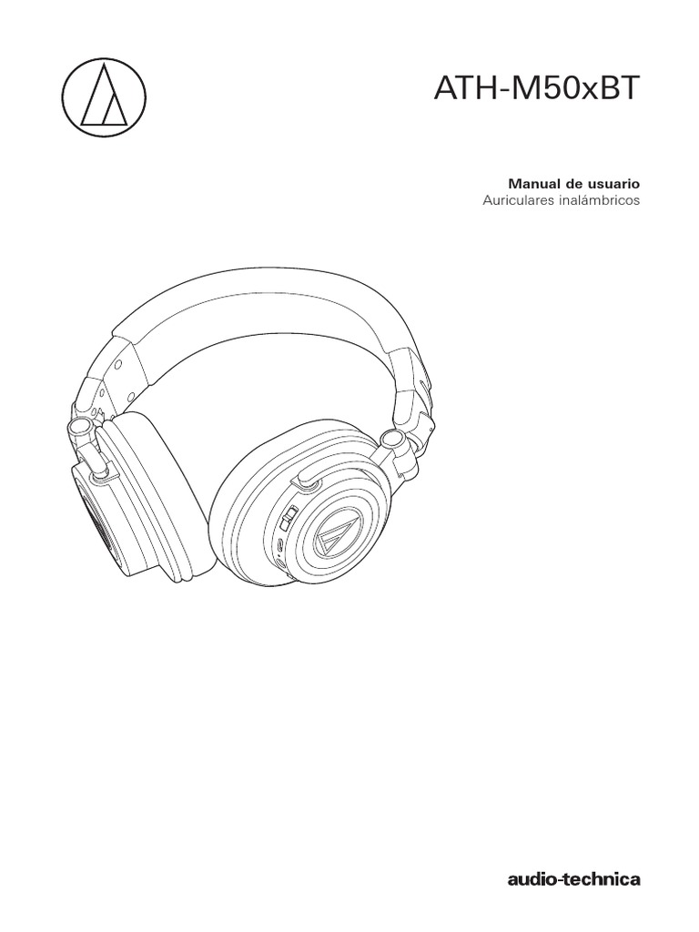 Manual 'ATH-M50xBT' (ES) | PDF | Bluetooth | Radio