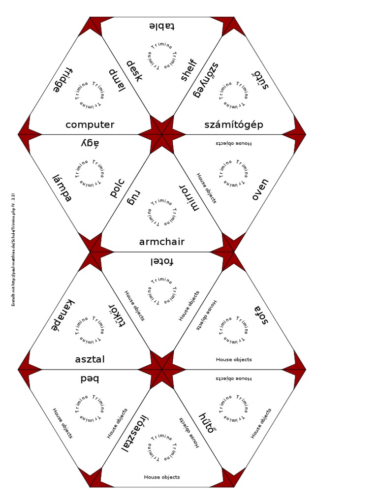 Trimino - House Objects | PDF