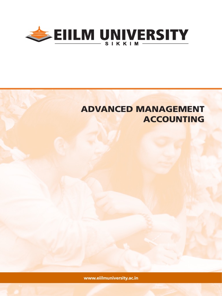 Advanced Management Accounting | PDF | Management Accounting | Accounting