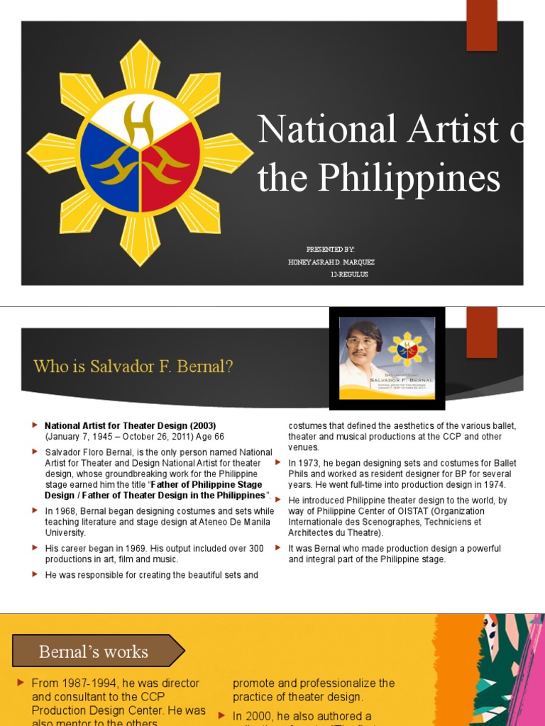 National Artist of The Philippines | PDF | Philippines