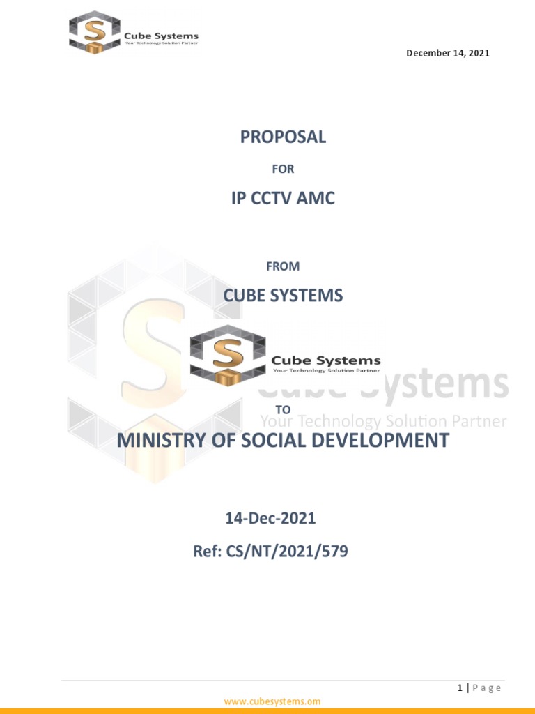 Quotation For CCTV | PDF | Computing