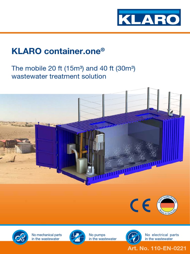 110 en 0221 Container Mail | PDF | Sewage Treatment | Ultraviolet