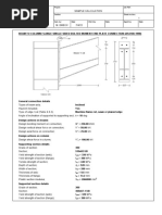 End Plate Connection Design Steps | PDF | Column | Beam (Structure)