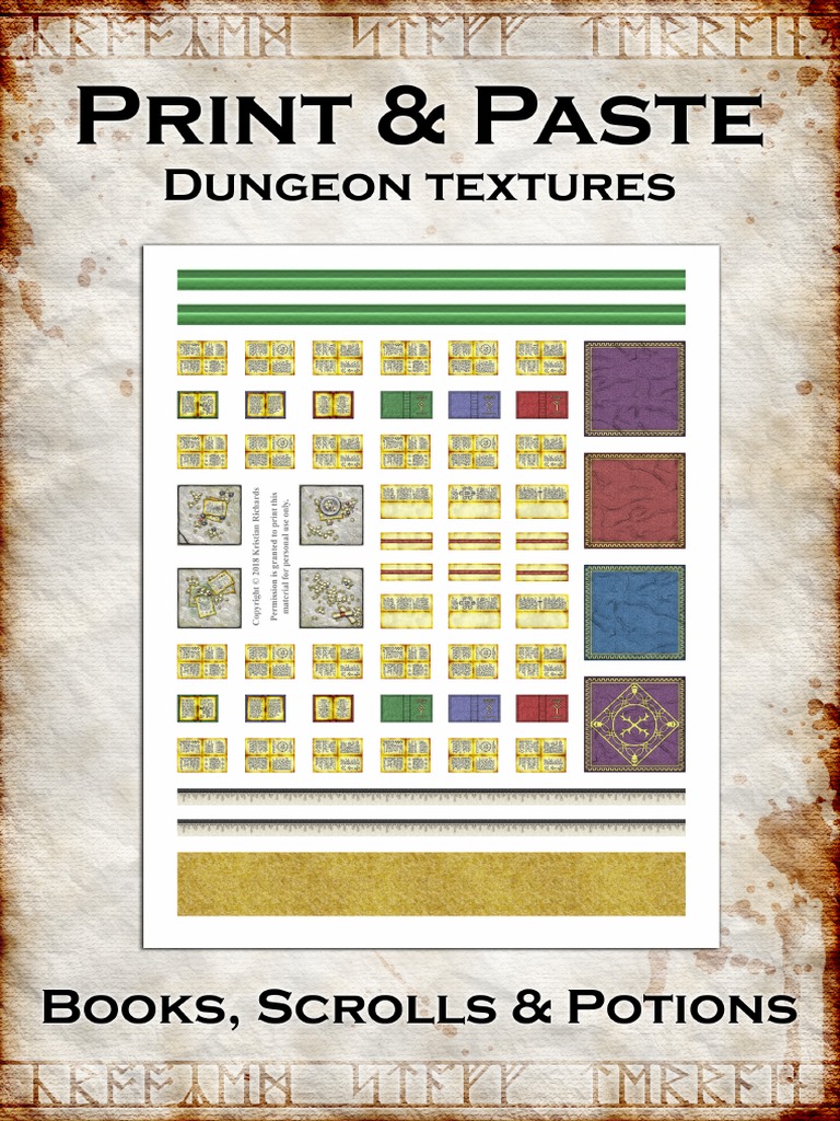 Print Paste Dungeon 13 | PDF
