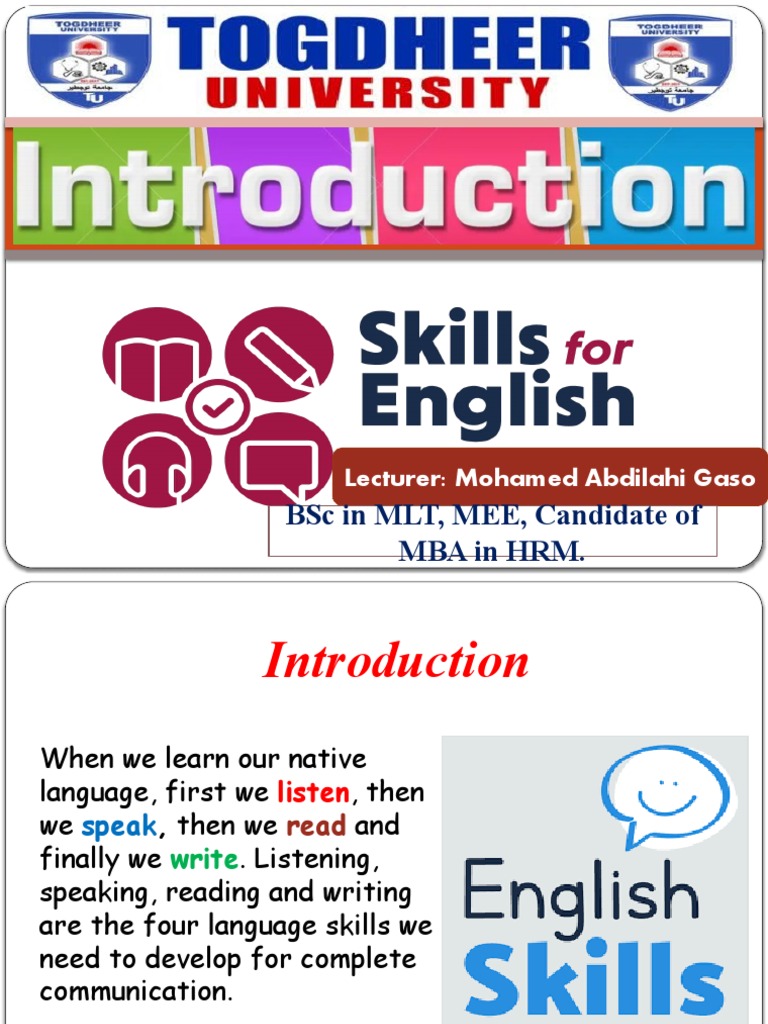 Introduction of Communication Skills | PDF | Communication | Nonverbal Communication