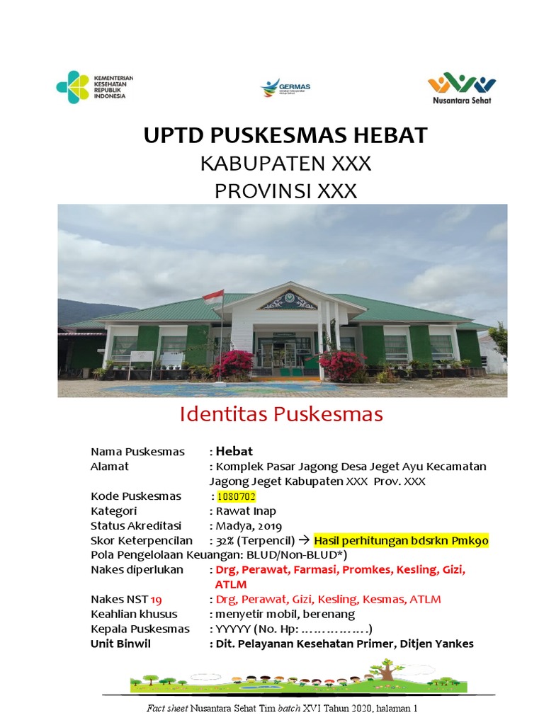 4 - Template Fact Sheet NST | PDF