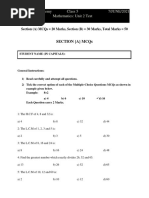 ASSET Practice Questions Class 5 Set-1 | PDF
