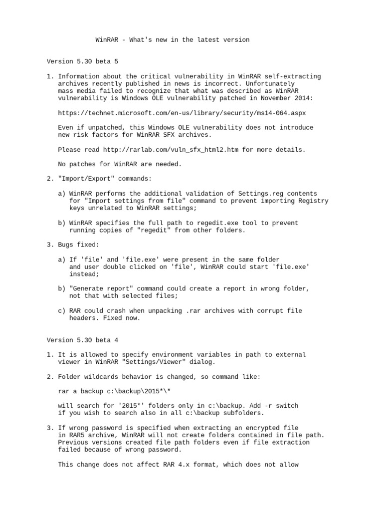 Whats New | PDF | Zip (File Format) | Computer File