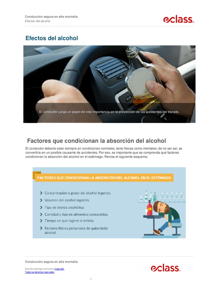 c3 A1 Efectos - Del - Alcohol | PDF | Medicina CLINICA