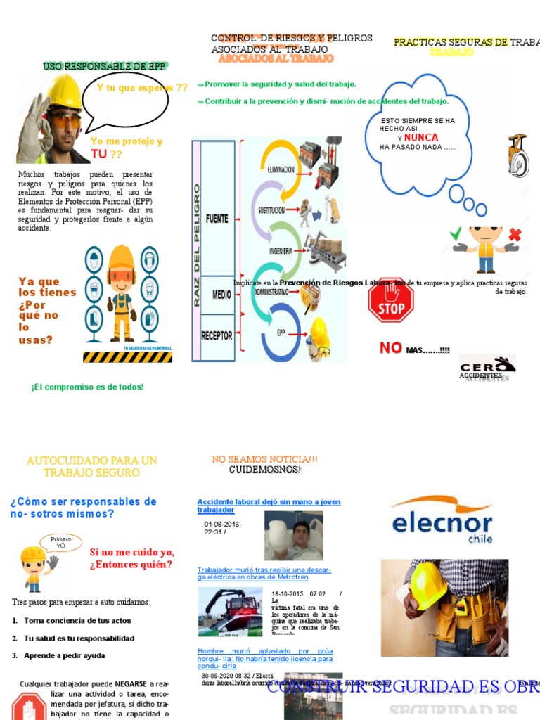 Triptico Seguridad | PDF