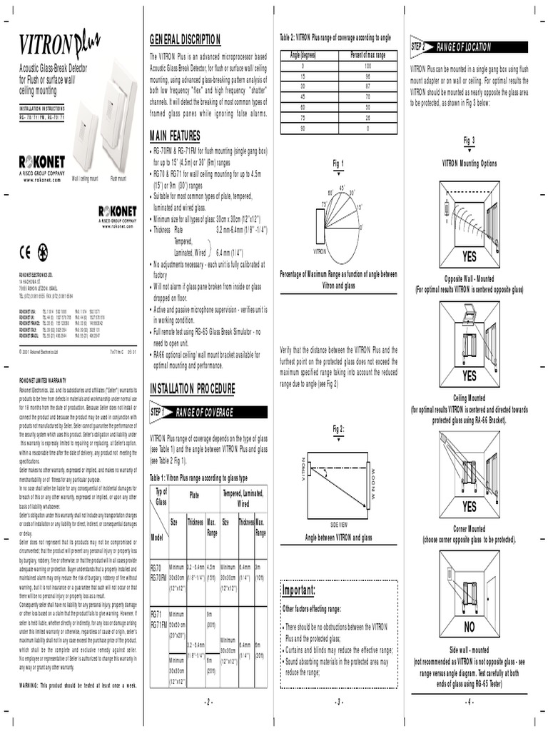 RG71FM InstallationManual | PDF | Switch | Legal Liability