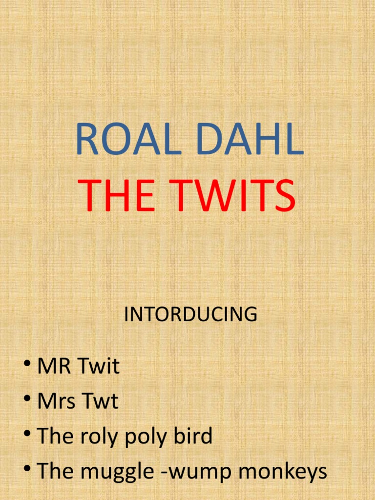 The Twits | PDF