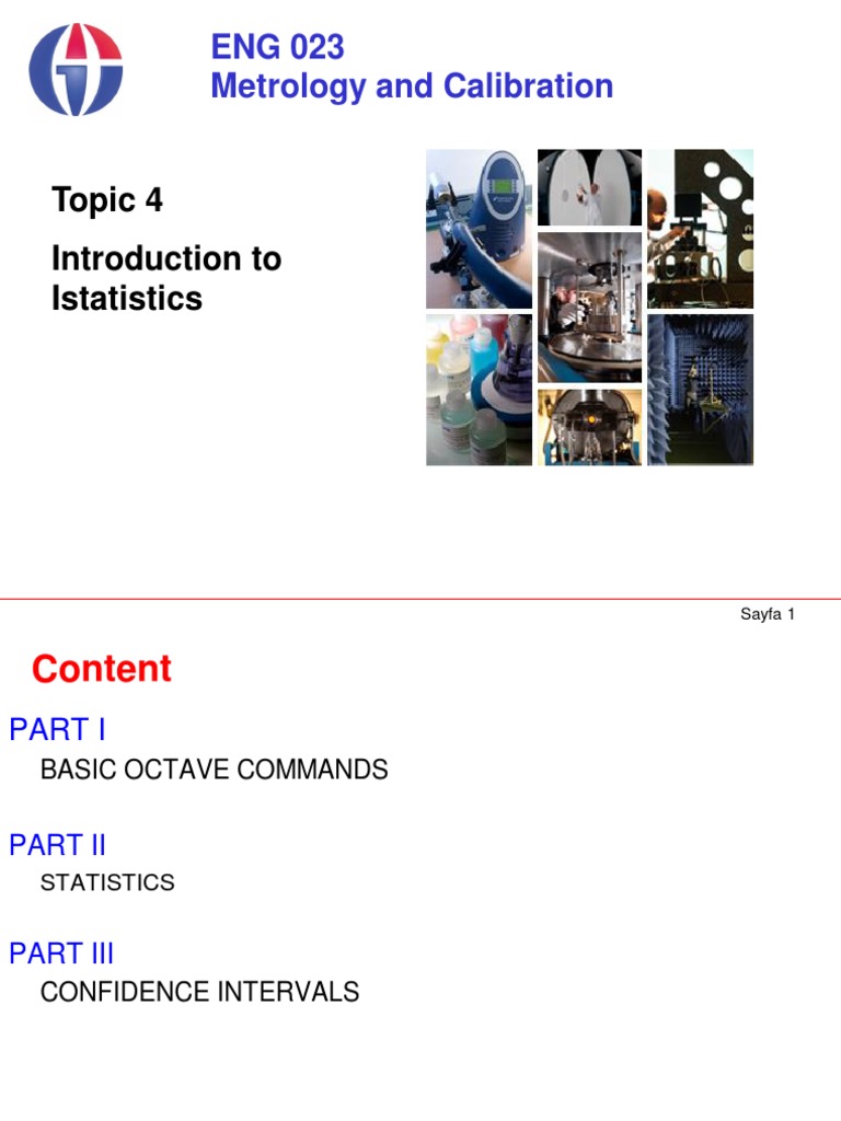 Topic 4 | PDF | Confidence Interval | Standard Deviation