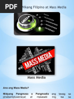 Komunikasyon Sa Radyo at Telebisyon | PDF