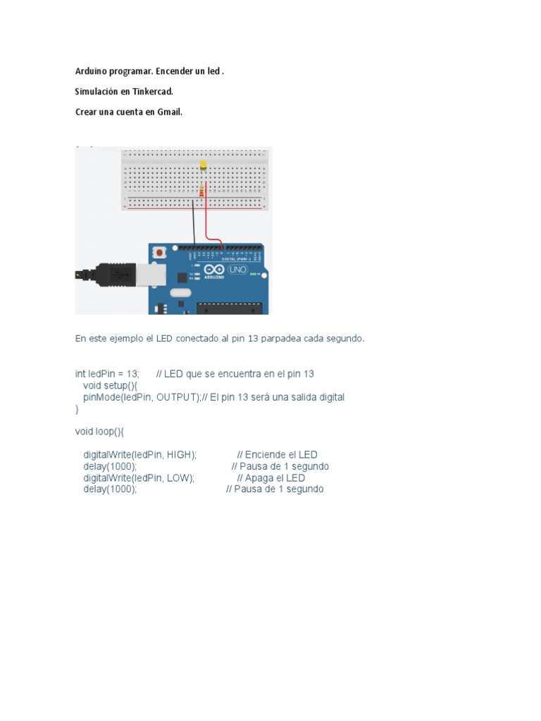 Arduino Programar Villa. 1. | PDF | Métodos y materiales de enseñanza | Computadoras
