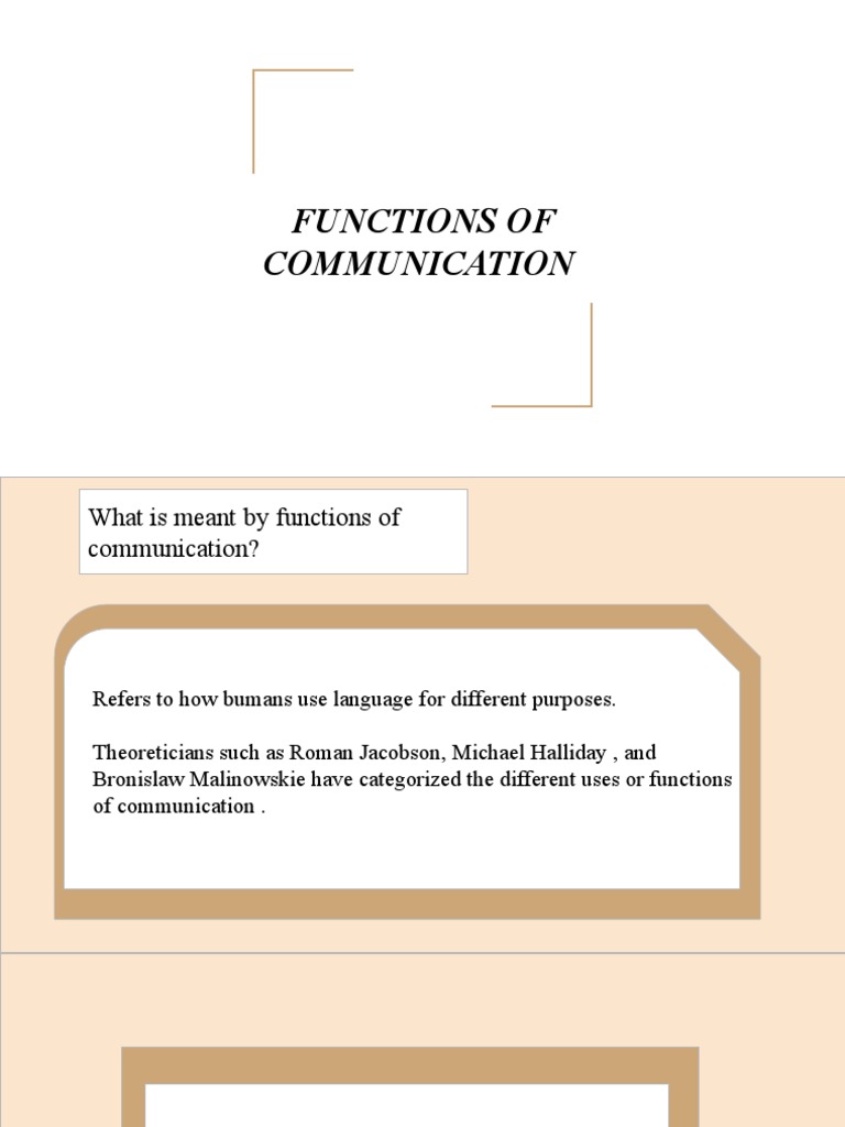 Oral Communication Presentation Powerpoint | PDF | Communication ...