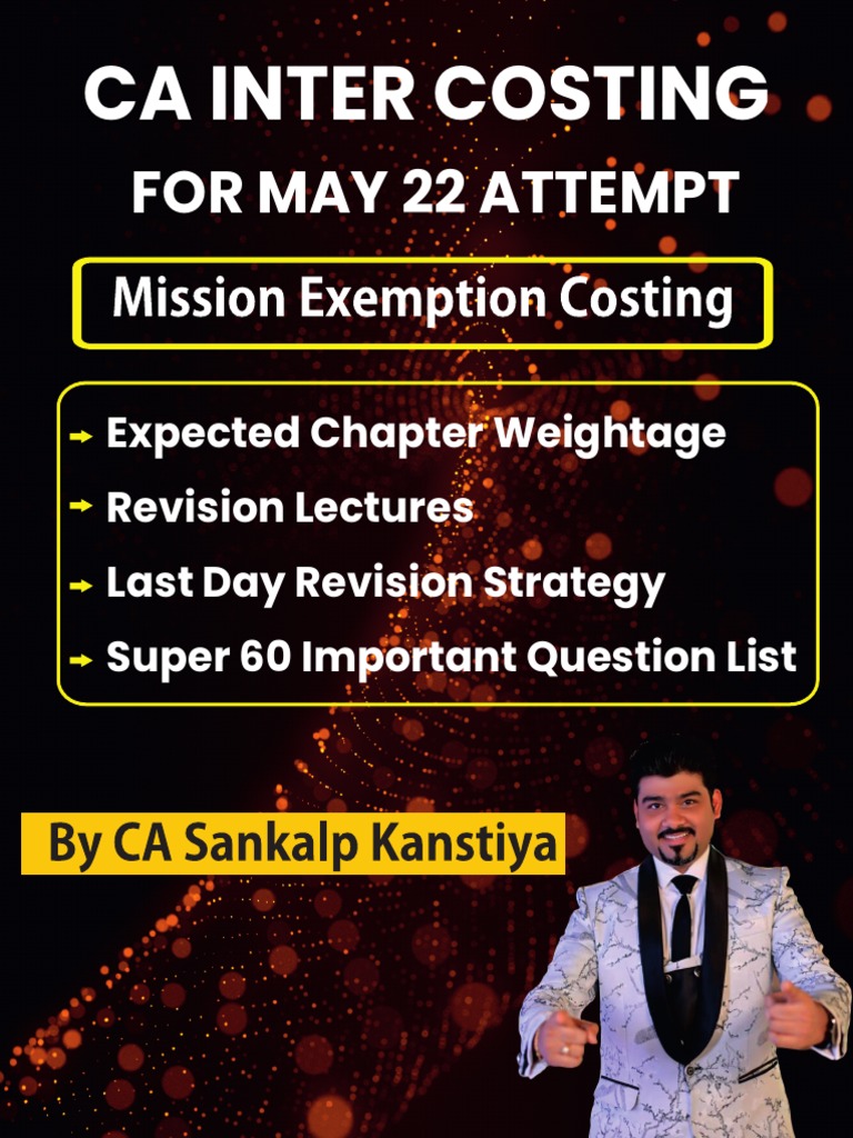 Ca Inter Abc Analysis | Download Free PDF | Cost Accounting | Business