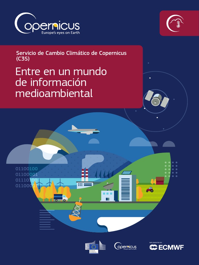C3S - Brochure - Spanish - Copernicus Cambio Climatico | PDF | Clima ...