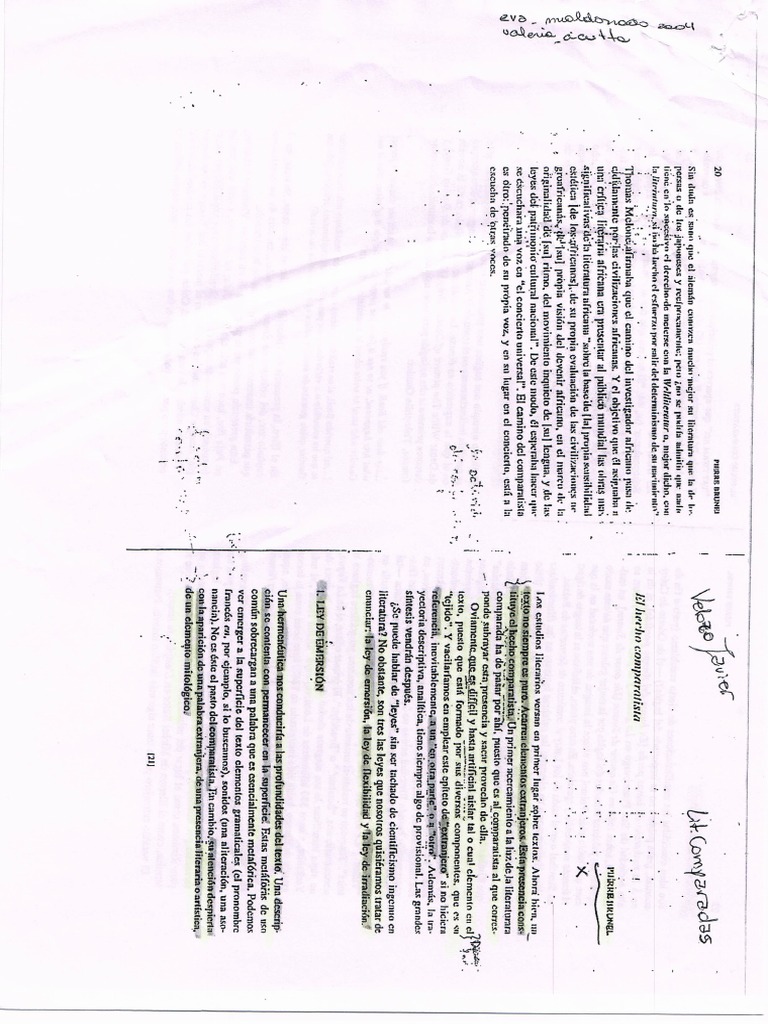 El Hecho Comparatista - Pierre Brunel COMPLETO | PDF