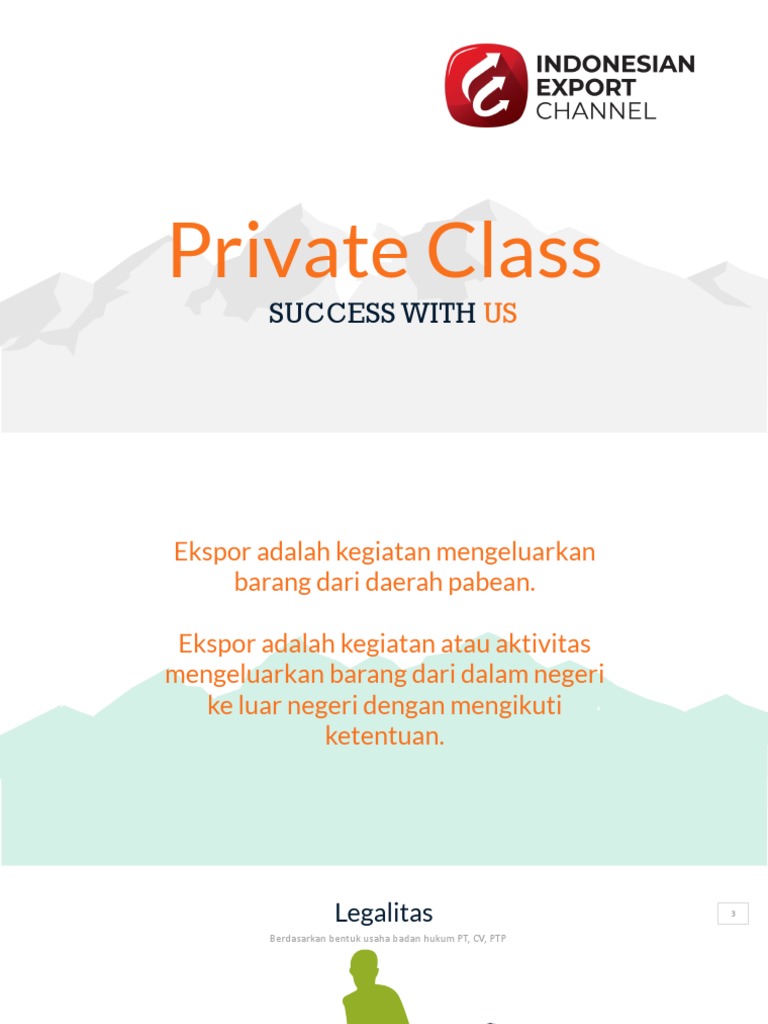Materi IEC Private Class Chapter 2 | PDF